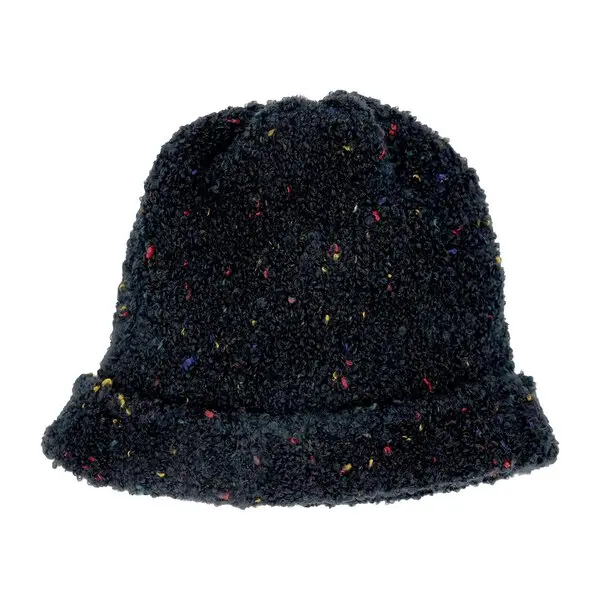 MAISON BOGOMIL Knit Mélange Beanie Multicolor - Black