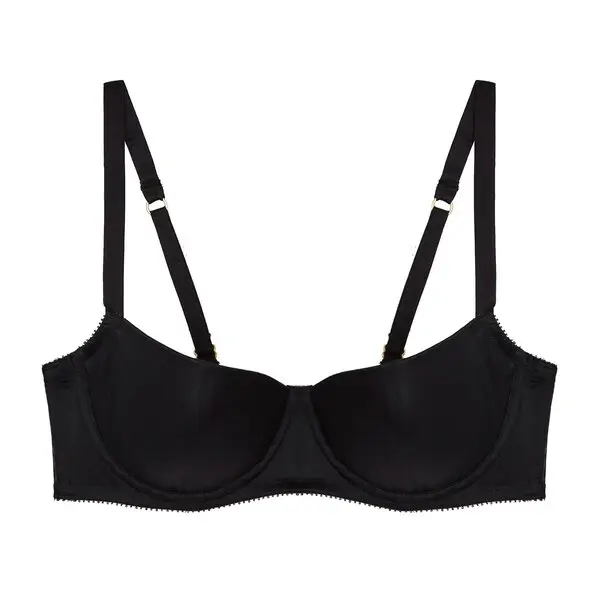 JOURNELLE Iris Low Balconette Bra Noir - Black