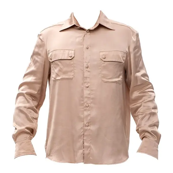 MAISON BOGOMIL Beige Regular Fit Shirt - Brown
