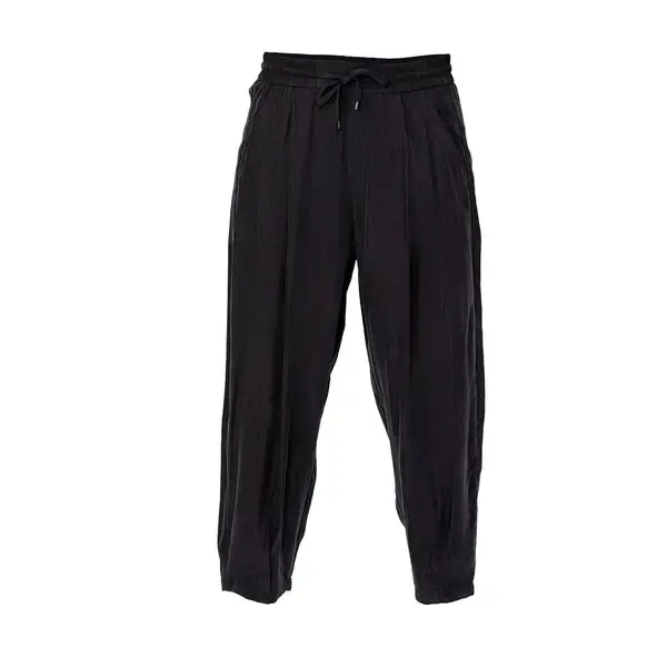 SMART AND JOY Wide Casual Pants - Black