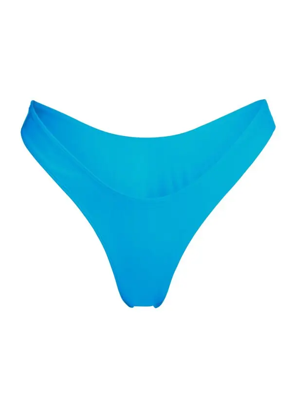 MINIMALE ANIMALE Wall Street Brief Bikini Bottom Capri - Blue