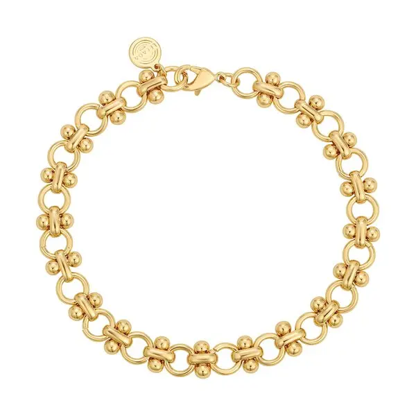 LEEADA JEWELRY Chloe Chain Bracelet - Gold
