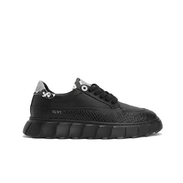 ILVI Korevaar Leather Sneaker - Black