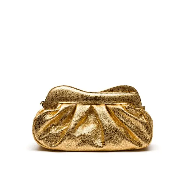 DANNI RO Lisbon Baby Clutch Mosaic Leather - Gold