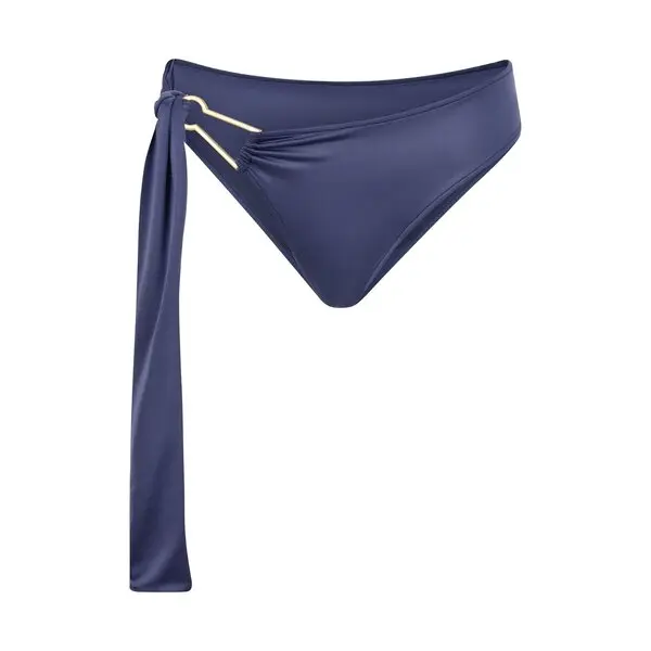 BIANCA RESORTWEAR Jana Swim Bottom In Charcoal - Blue