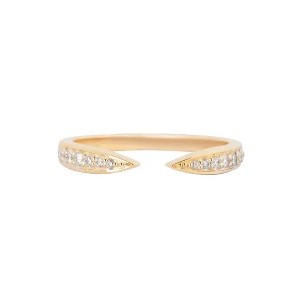ZOHREH Diamond Open Ring 9k - Gold