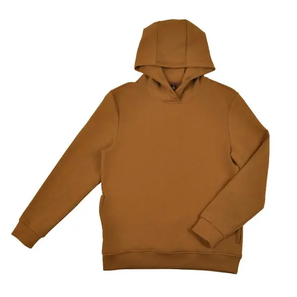 DAVID WEJ Enzo Cotton Hoodie Coffee - Brown