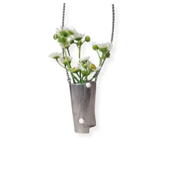 MARTINA ROZENBERG SMIRA JEWELRY Amfora Necklace - Silver