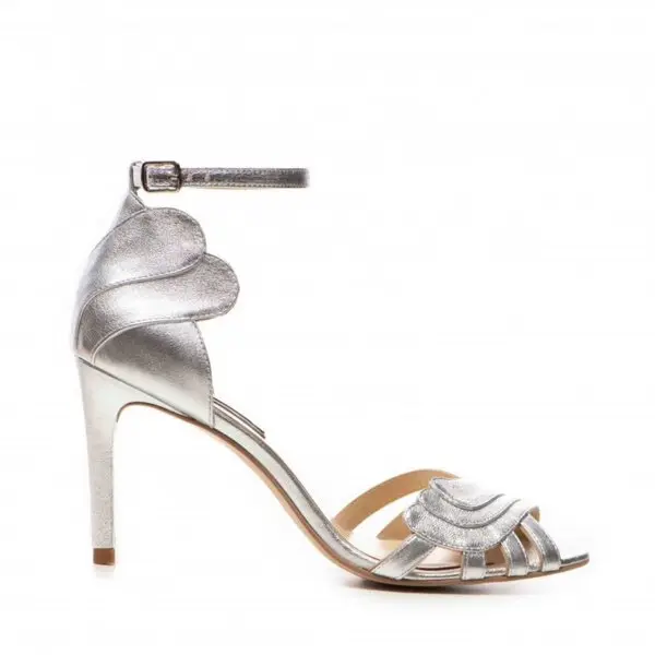 THE 5TH ELEMENT Aisha Sandals - Silver