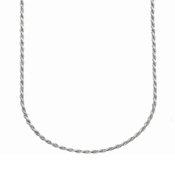 LILY CHARMED Sterling Twisted Rope Chain Necklace - Silver