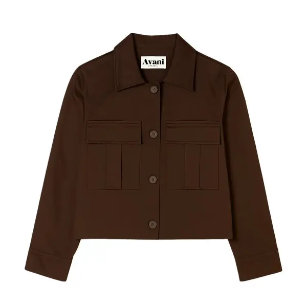 AVANI APPAREL Dahlia Jacket - Brown
