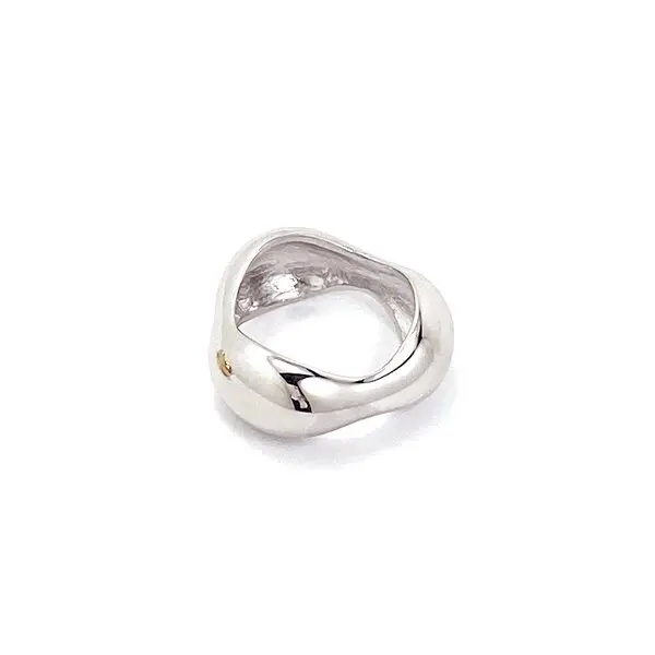 BIKO Contour Ring - Silver