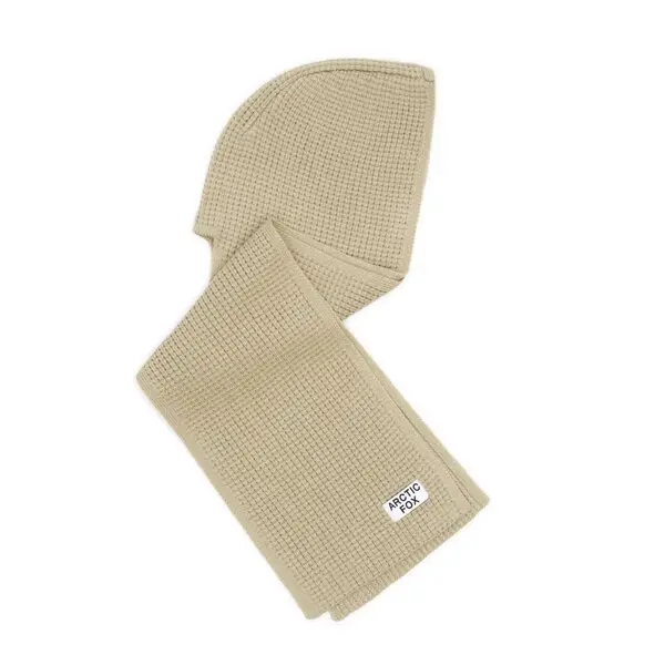 ARCTIC FOX & CO. The Hooded Scarf Arctic - Grey