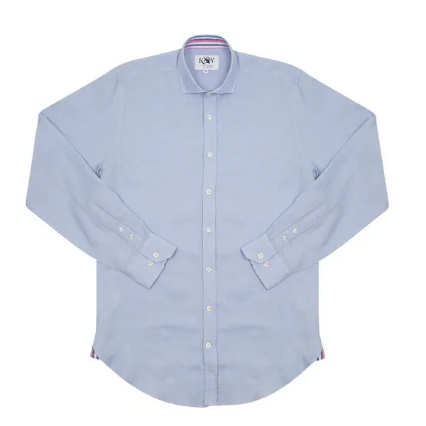 KOY CLOTHING Light Linen Shirt - Blue