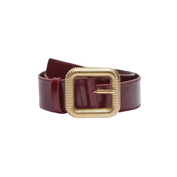 CARNEVALE Iria Burgundy Belt - Red