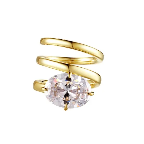 ONEWILDONE As Good As It Gets Coil Ring - Gold