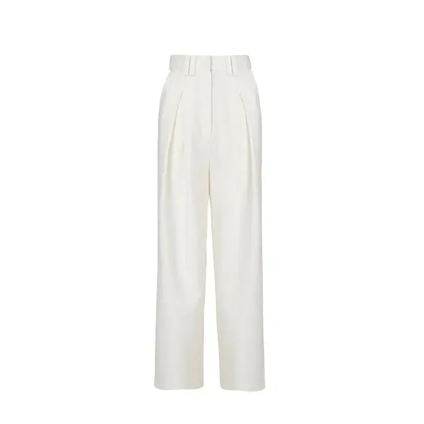 VESTIAIRE D'UN OISEAU LIBRE Dream Trousers - White