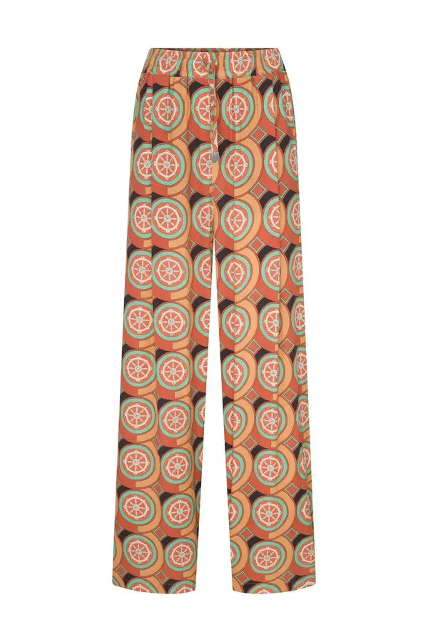 JE TE VEUX Dharma Terracotta Pant - Orange