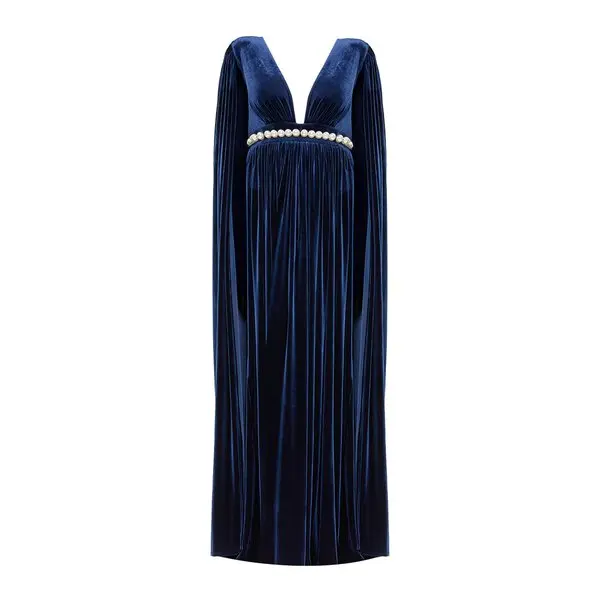 NUR KARAATA Heritage Gown - Blue