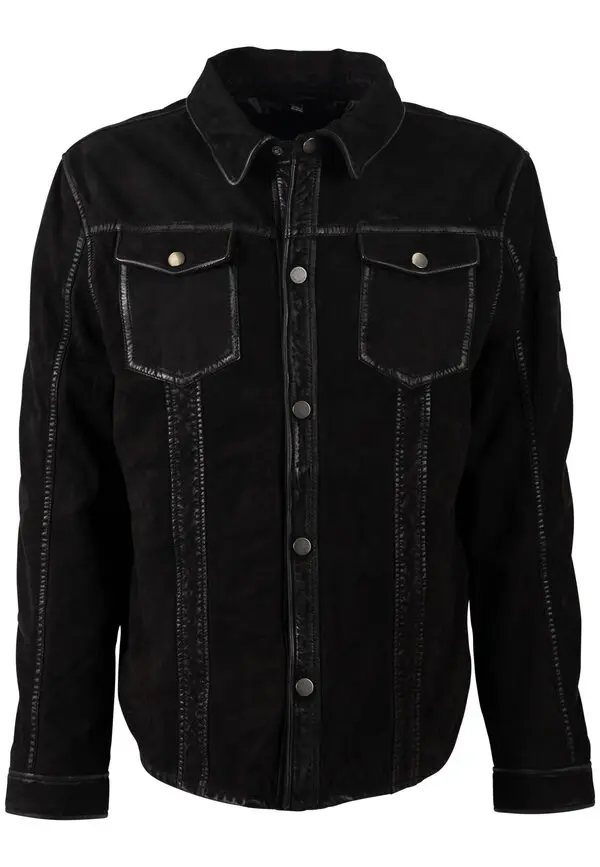 Mauritius Classic Leather Jacket Sedro - Black