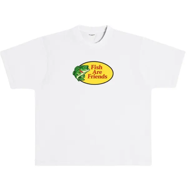 DONT EAT THE HOMIES Fish Are Friends Tee - Black