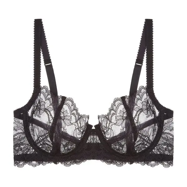 JOURNELLE Anais Low Balconette Bra Noir - Black