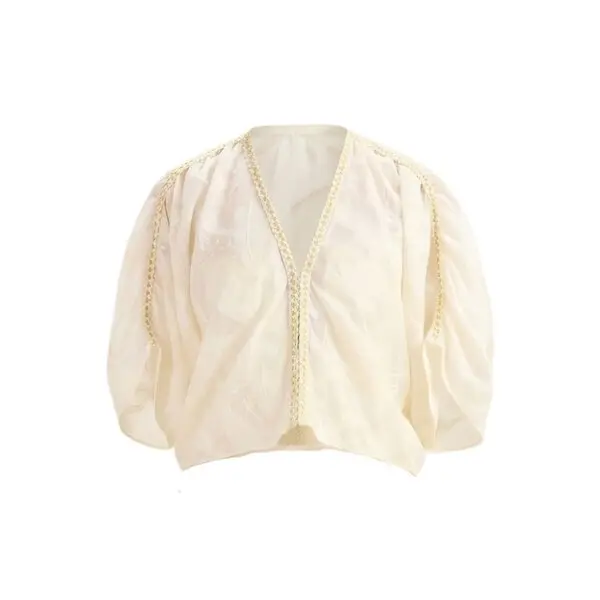 GLAM ON YOU Soraya Top - White