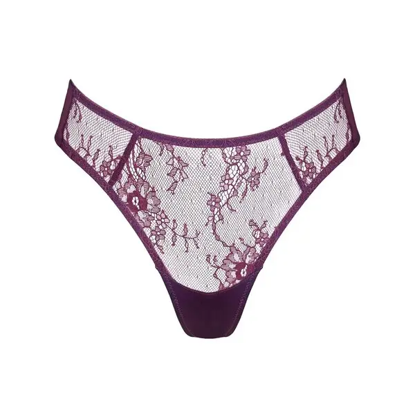 MONIQUE MORIN LINGERIE Moonstruck Cheeky Velvet - Pink