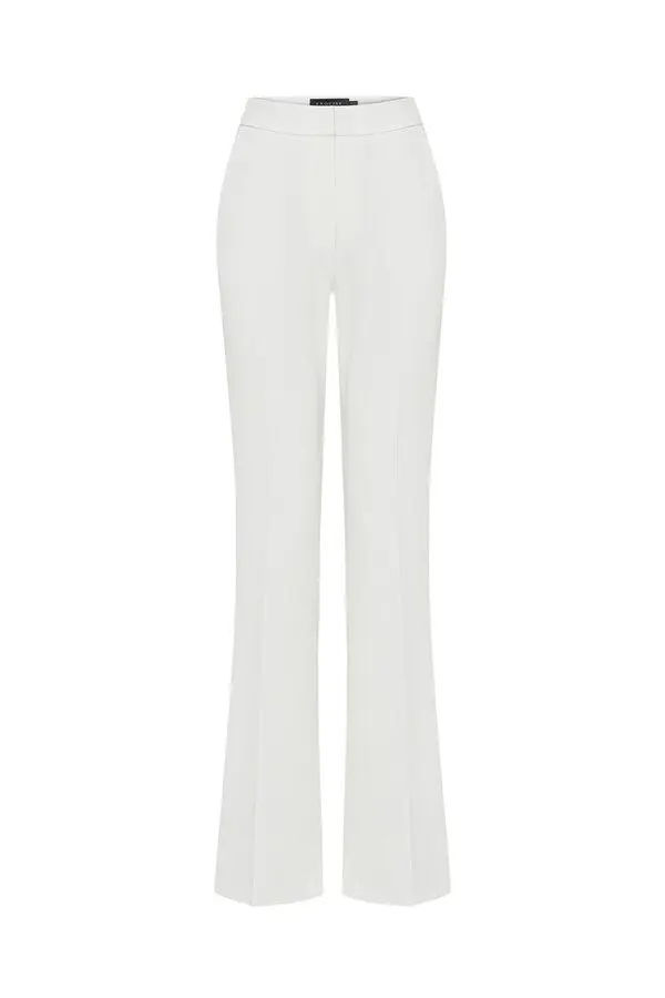 EXQUISE Catalina Classic High-waist Pants - White