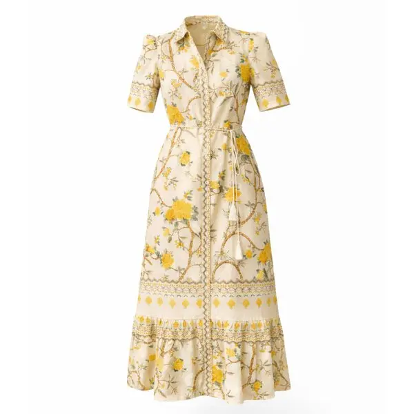 RAISHMA Miranda Dress - Yellow