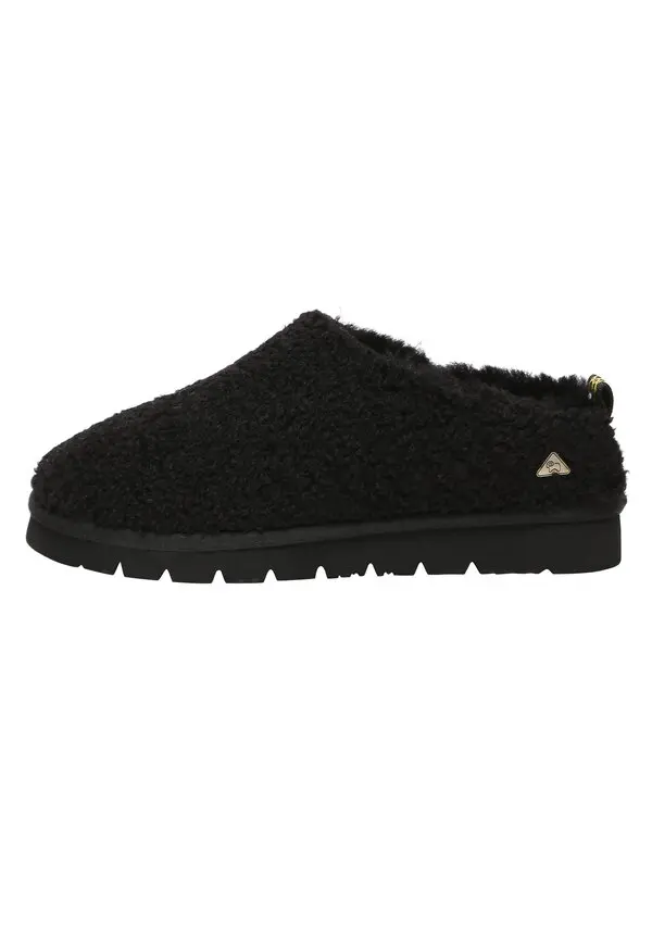 EVERAU AUSTRALIA Snipe Plush Ankle Slippers - Black