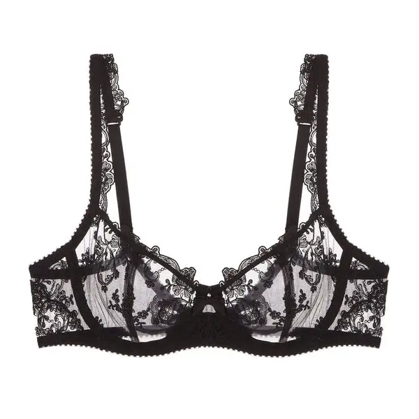 JOURNELLE Cristiana Balconette Bra Noir - Black