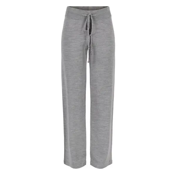 TIRILLM Andrea Merino Wool Trouser Melange - Grey