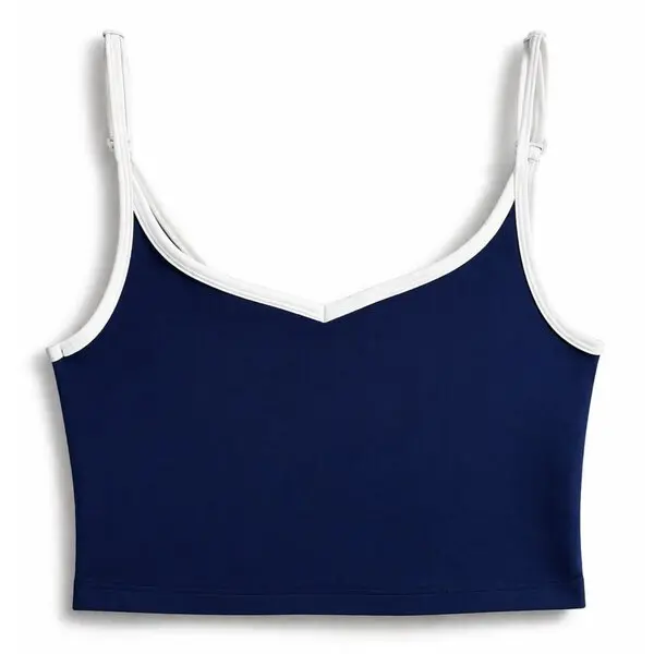 YORSTRULY Grace Long Bra Sweet Navy - Blue