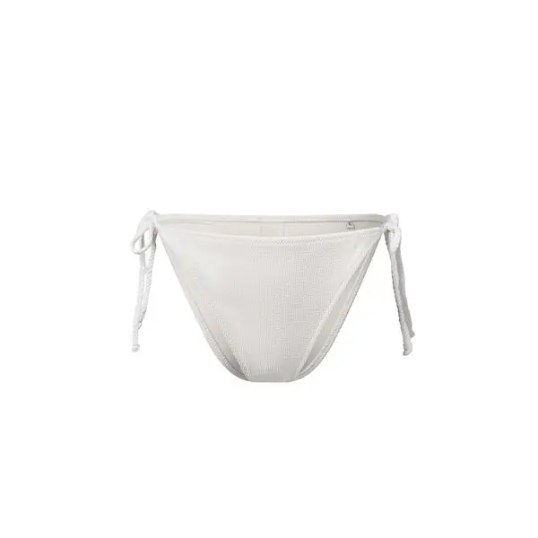 AQVA SWIMWEAR Neutrals / Nude Tortuga Bikini Bottom - White