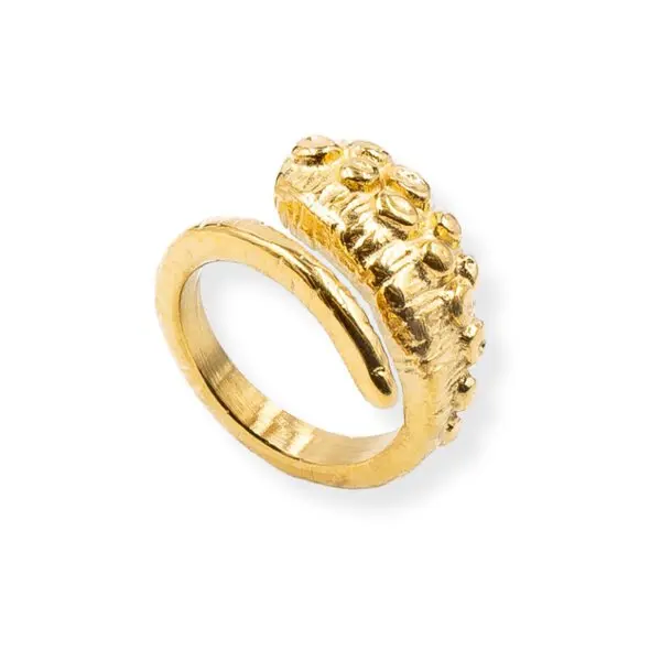 MARTINA ROZENBERG SMIRA JEWELRY Ondaluz Octopus Ring - Gold