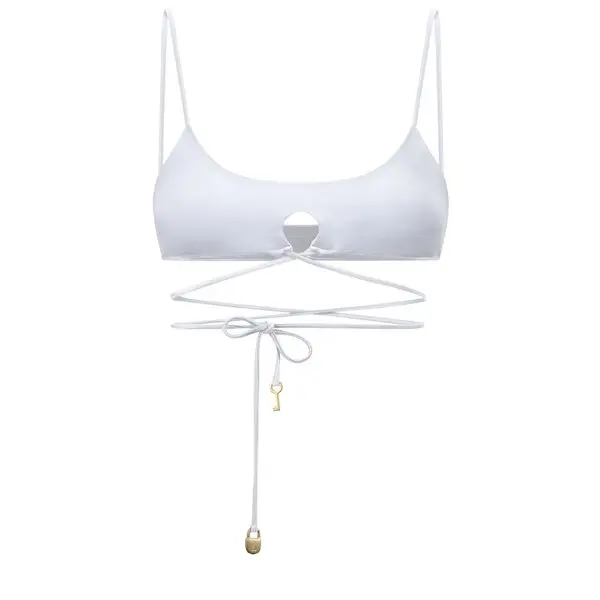 BIANCA RESORTWEAR Romi Bikini Top - White