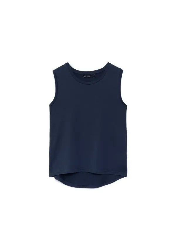 WEARTWO LONDON Hero Sleeveless Top, Navy - Blue