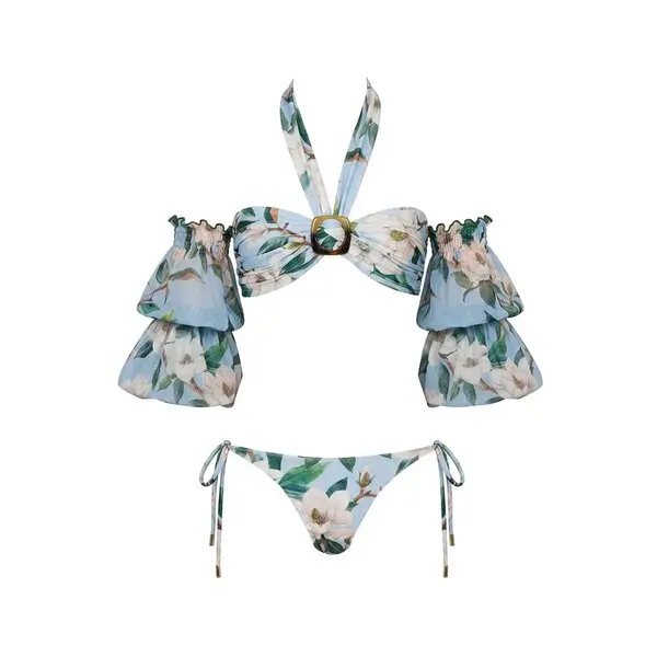 NUR KARAATA Havana Heat Bikini - Blue
