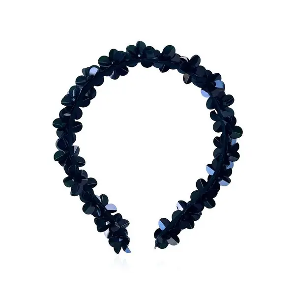 PINAR OZEVLAT Yasmine Headband - Black