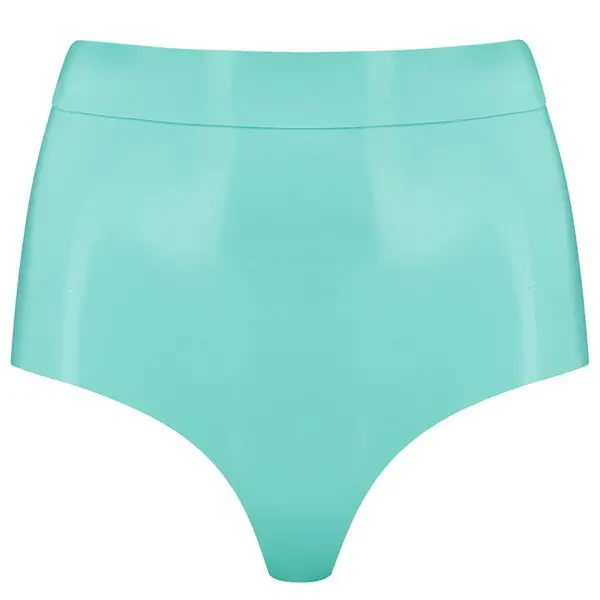 ELISSA POPPY Latex Disco Pant Jade - Green