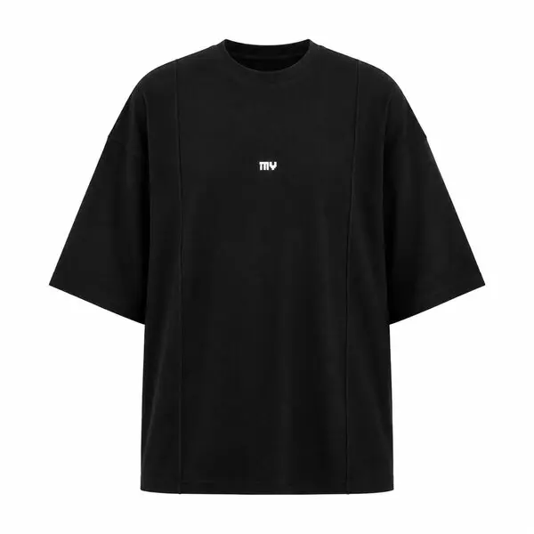 MYSIMPLICATED Oversized T-shirt Essential Boxy - Black
