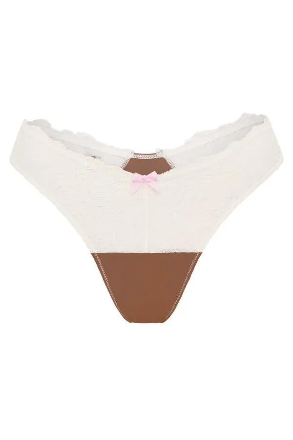 WILD LOVERS LONDON Solene Brief - Brown
