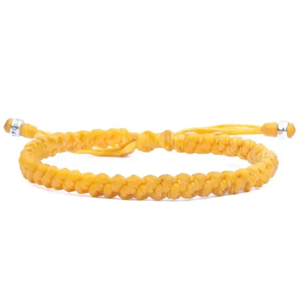 HARBOUR UK Reef Chunky Rope Bracelet - Yellow