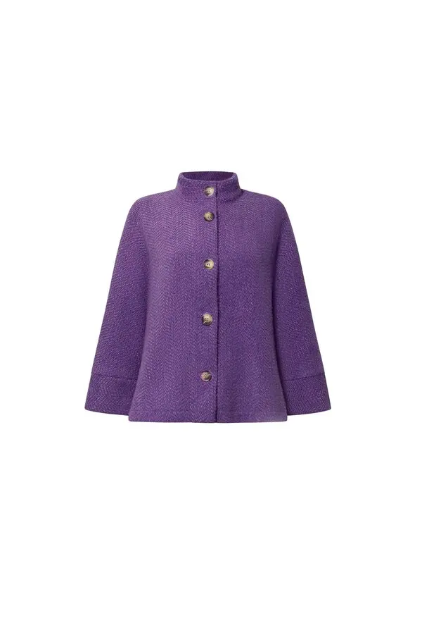 JAMES LAKELAND Batwing Jacket - Purple