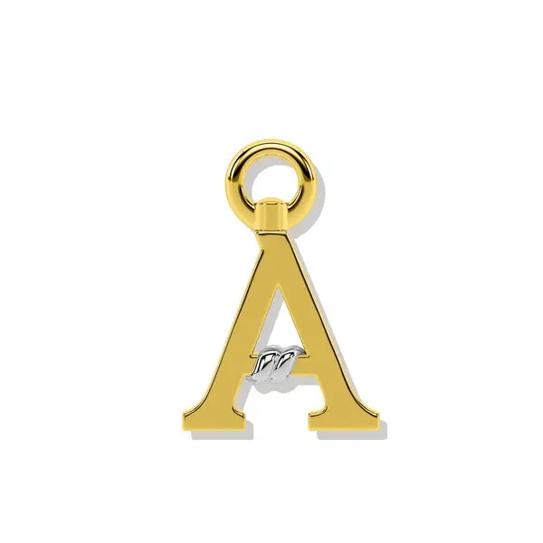 ONI Unius Letter Charm - Gold