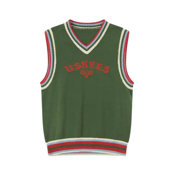 USKEES Racquet Club Tank Top Emerald - Green