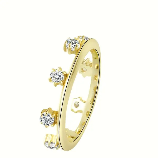 ONEWILDONE Rizz Eternity Stacking Pinky Ring - Gold