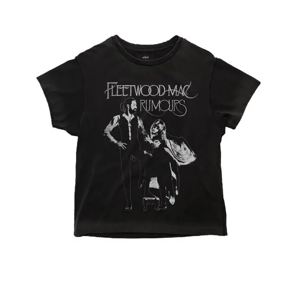 OTHER UK Fleetwood Mac Rumours Vintage T-shirt Worn - Black