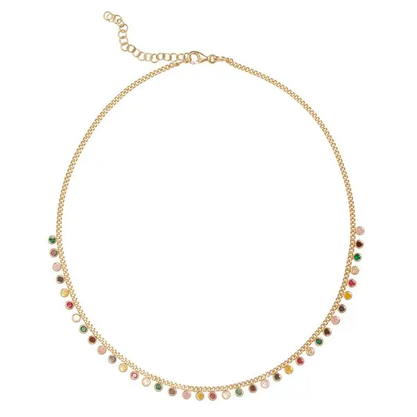 LYA SOUL JEWELRY Orbit Choker Multicolor - Gold